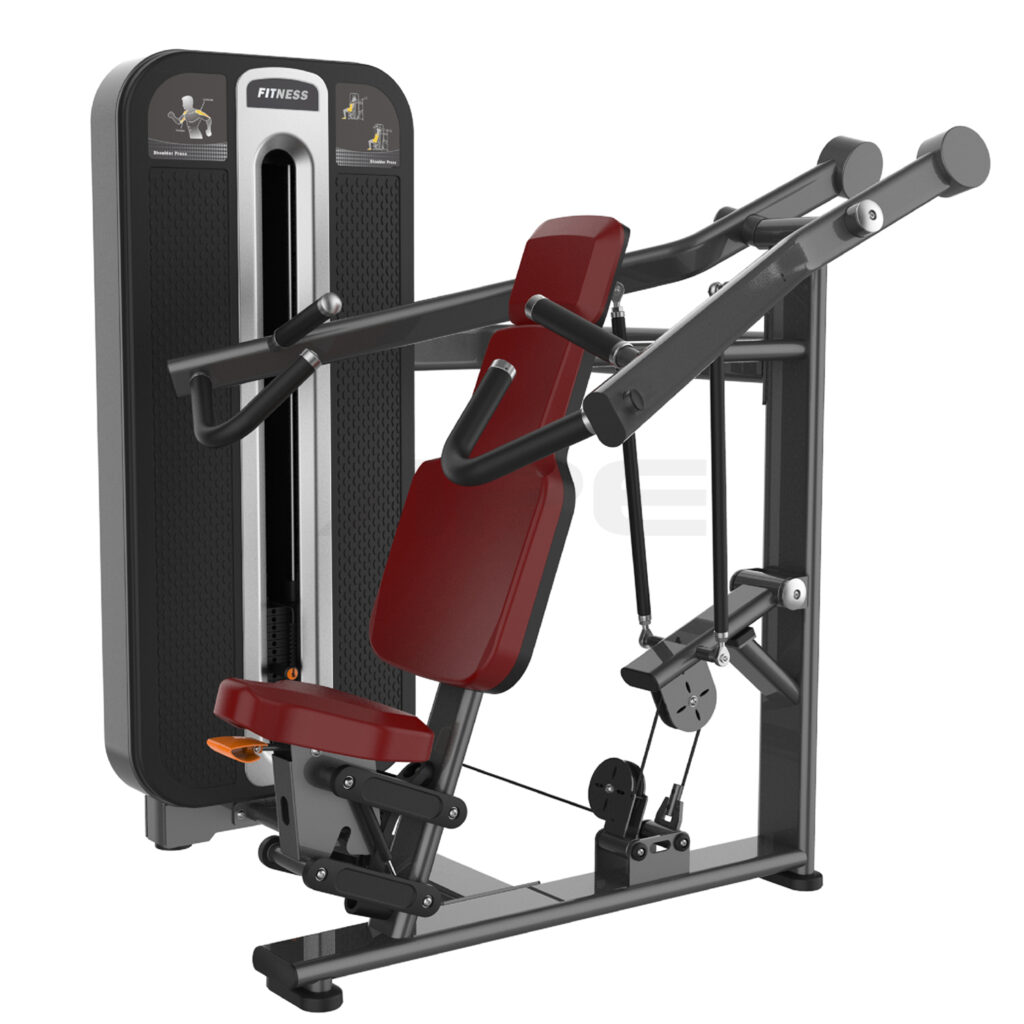 PIN LOADED SHOULDER PRESS - Ape Fitness - Home and Commercial Gym ...